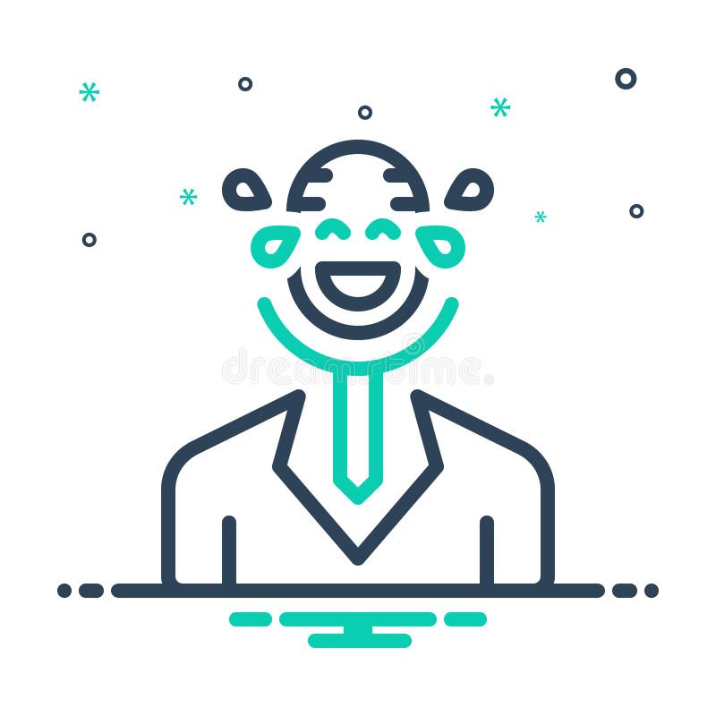 Mix Icon for Comedy, Comic and Laughs Stock Vector - Illustration of ...