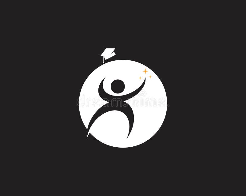 Comemorar O Vetor De Logotipo Dos Estudantes Ilustração do Vetor ...