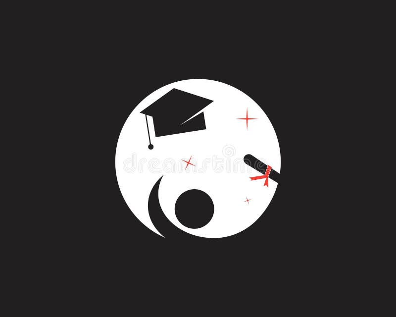 Comemorar O Vetor De Logotipo Dos Estudantes Ilustração do Vetor ...