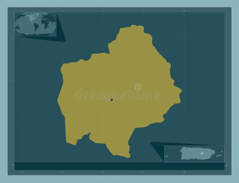 Comerio, Puerto Rico. Solid. Capital Stock Illustration - Illustration ...