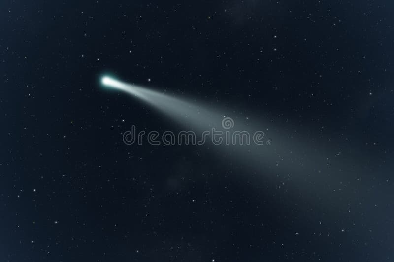 Comet stock illustration. Illustration of abstract, fall - 29090081