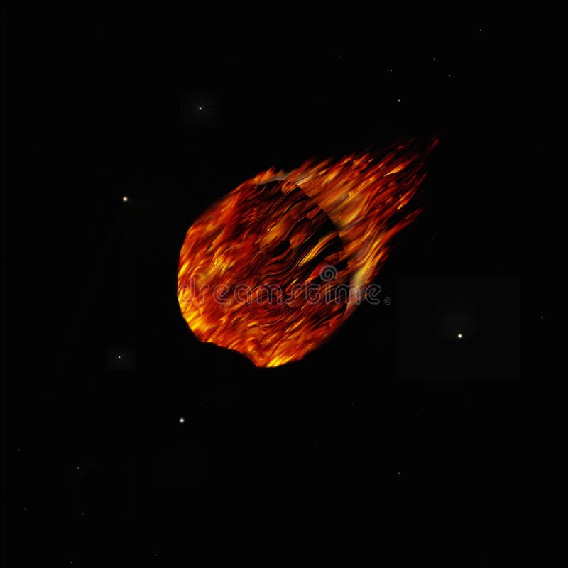 Comet stock illustration. Illustration of astrological - 383636