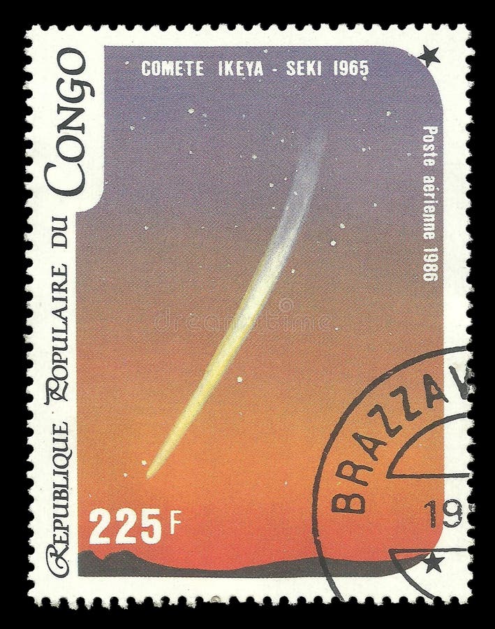 Comet Ikeya-Seki editorial image. Image of letter, color - 106156865