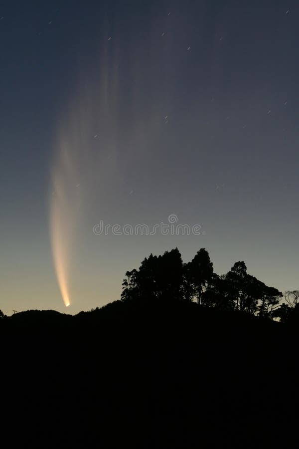 Comet McNaught stock photo. Image of exposure, night, skies - 6726888