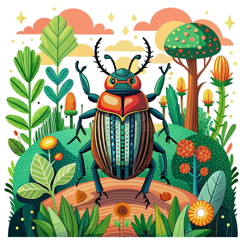 Comet Moth Angry Cries School Vector Stock Vector - Illustration of ...