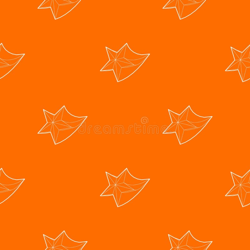 Comet Pattern Vector Orange Stock Vector - Illustration of quality ...