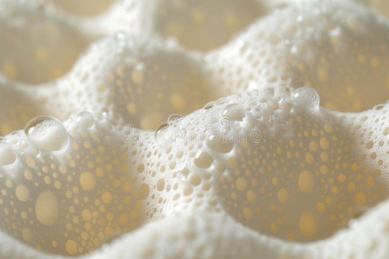 Comfort and Softness. a Foam Texture High Detailed Plain Background ...