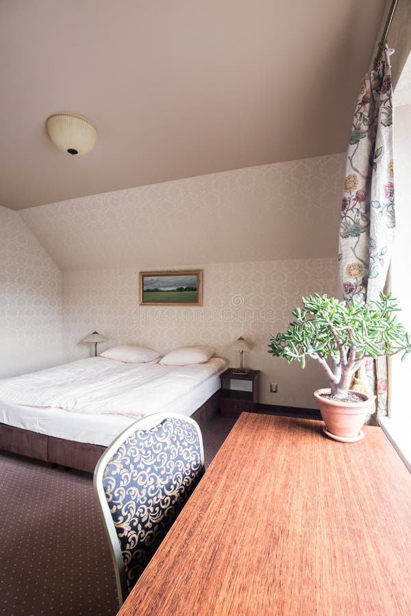 Comfortable Apartment with Sleeping Area Stock Image - Image of design ...