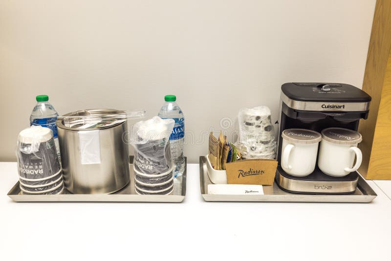 Comfortable Atmosphere of Hotel Room is Complemented by Cozy Table ...