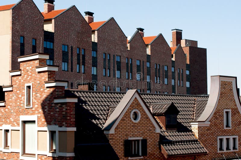 Comfortable building stock image. Image of roof, upscale - 44354847