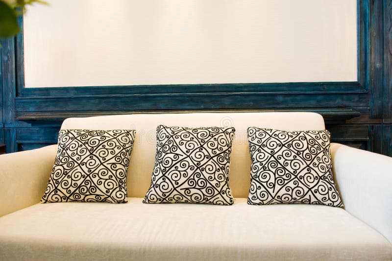 Comfortable corner stock photo. Image of contemporary - 14102176