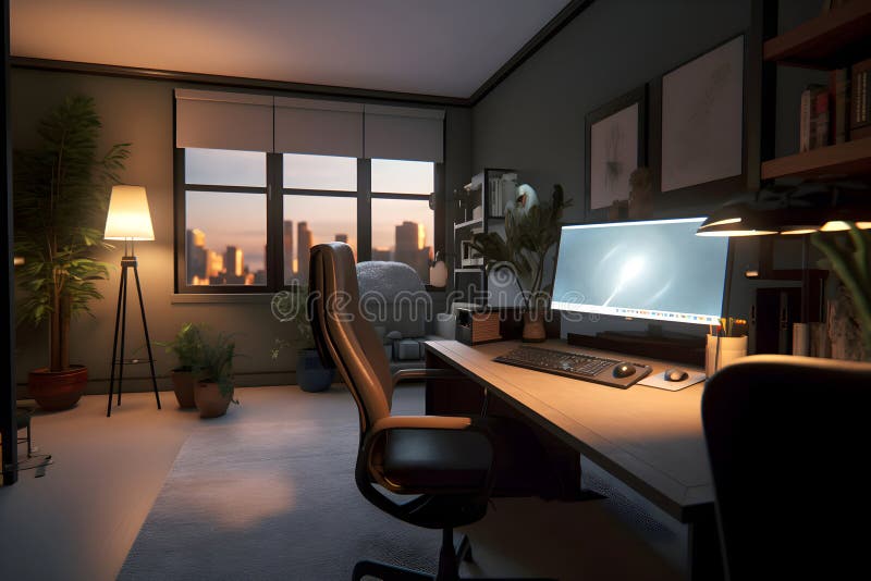 Gamer Office Stock Illustrations – 1,681 Gamer Office Stock ...