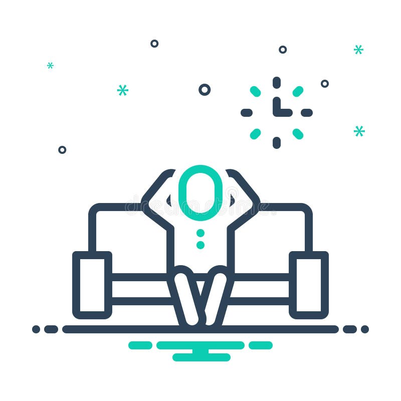 Mix Icon for Comfortable, Cozy and Convenient Stock Illustration ...