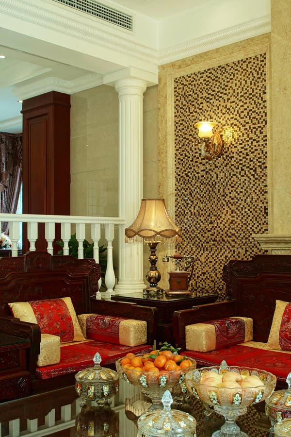 Comfortable living room stock image. Image of furniture - 34545015