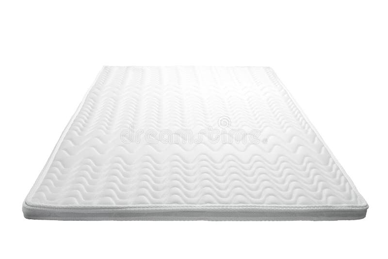 White Comfortable Mattress Texture Stock Photo - Image of cotton ...