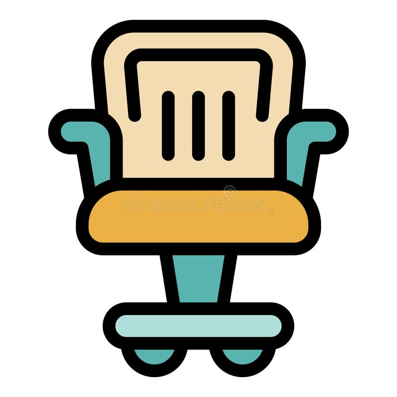 Comfortable Office Chair with Wheels for Workplace Comfort Stock ...