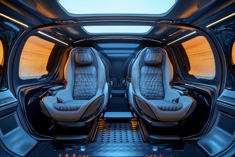 Comfortable Passenger Car with Sleek Design and Spacious Interior at ...