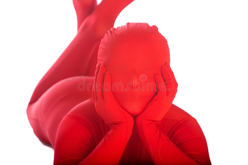 Red Skin Tight Body Suit Stock Photos - Free & Royalty-Free Stock ...