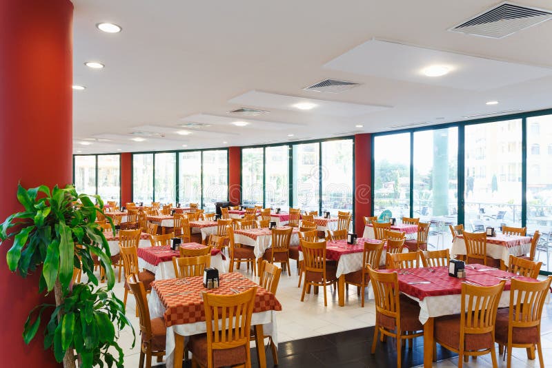 Comfortable Restaurant Interior Stock Photo - Image of appointment ...