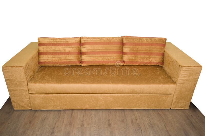 Comfortable sofa. stock image. Image of furniture, rest - 7360471