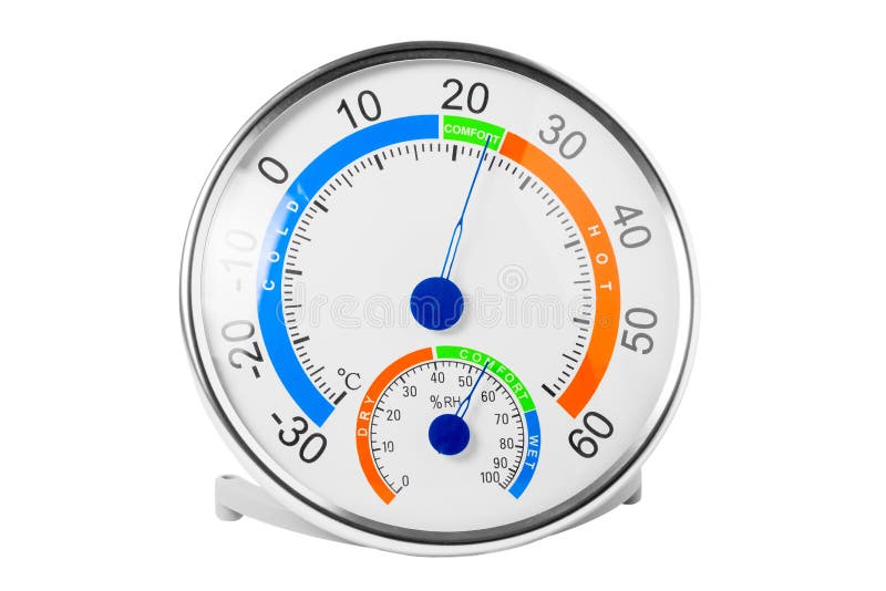 Comfortable Temperature and Humidity Stock Image - Image of measurement ...