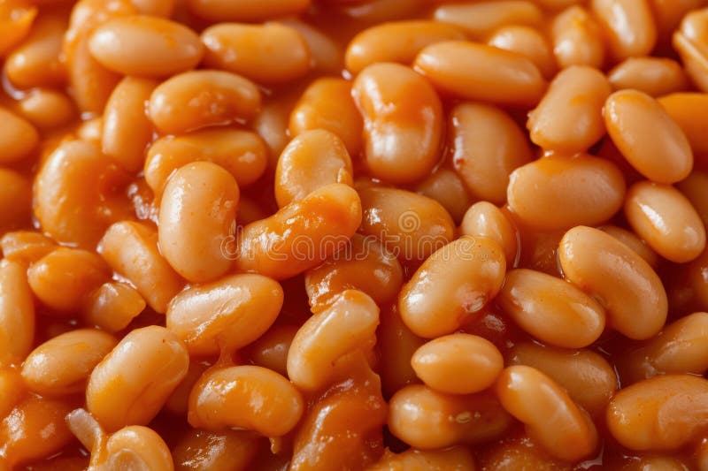 Comforting Cooked Beans. Generate Ai Stock Image - Image of portion ...