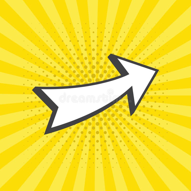 Arrow Pop Art Stock Illustrations – 8,974 Arrow Pop Art Stock ...