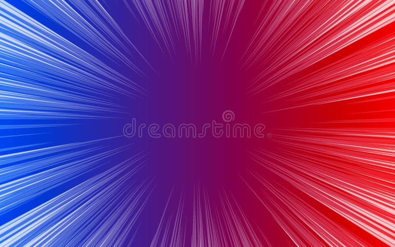 Comic Background with Gradient Zoom Effect. Illustration Vector Stock ...