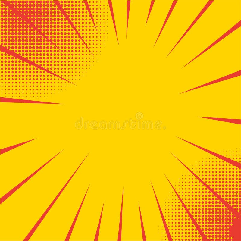 Comic Background in Pop Art Line Style Stock Vector - Illustration of ...