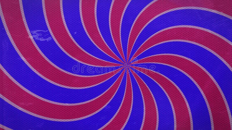 Comic Background with Rotating Stripes of Red and Blue, Psychedelic ...