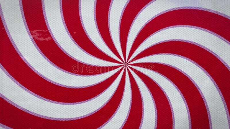Comic Background with Spinning Stripes of Red and White, Psychedelic ...
