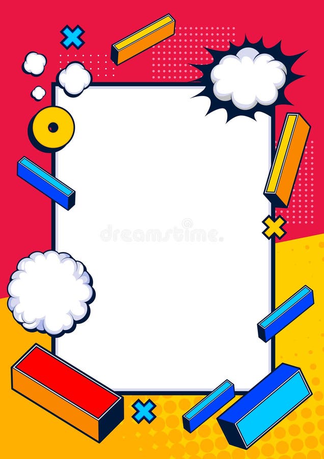 Comic background 59 stock vector. Illustration of clip - 225040150