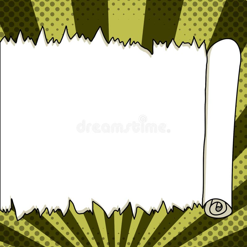 Comic Blank Speech Bubble with Copy Space Over Color Background Design ...
