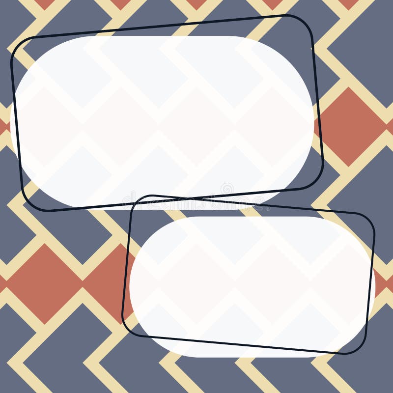 Comic Blank Speech Bubble with Copy Space Over Circular Color ...