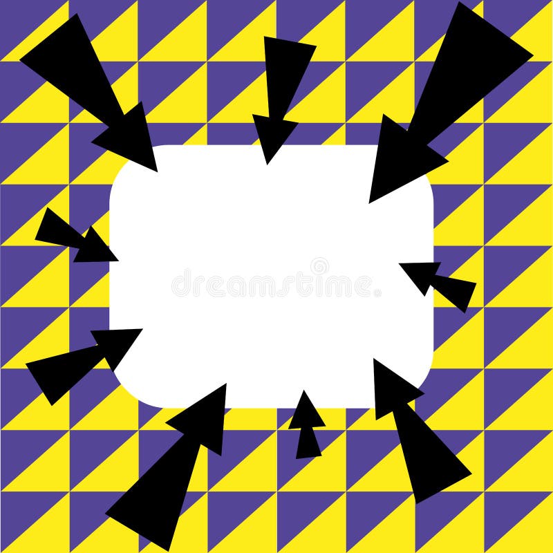 Comic Blank Speech Bubble with Copy Space Over Circular Color ...