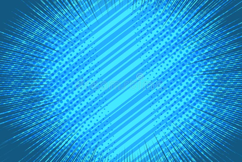 Comic Blue Abstract Elegant Explosive Background Stock Vector ...