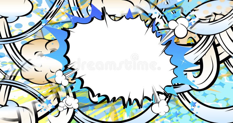 Comic Book Background. Motion Poster Stock Footage - Video of ...