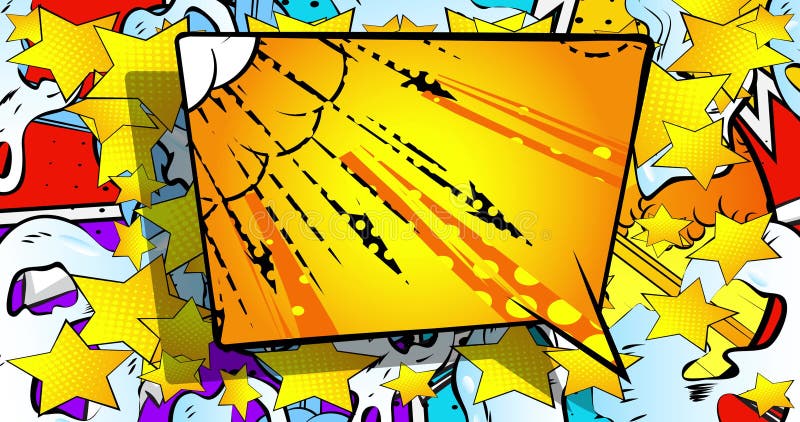 4k Animated Comics Moving, Changing Elements, Wallpapers. Retro Pop Art ...