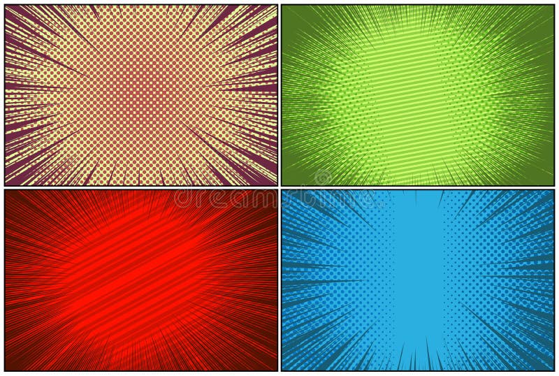 Comic Book Backgrounds Stock Illustrations – 14,173 Comic Book ...