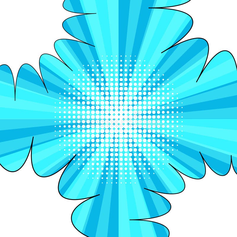 Comic book blue background stock vector. Illustration of page - 101021511