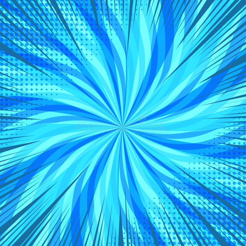 Radial Bright Rays Blue Background Stock Illustrations – 3,346 Radial ...
