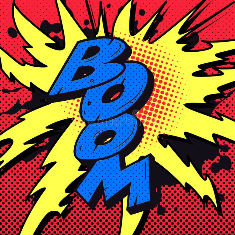Comic Explosion Clip Art Stock Illustrations – 2,823 Comic Explosion ...