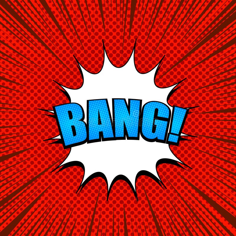 Comic book bright template stock vector. Illustration of cloud - 119724284