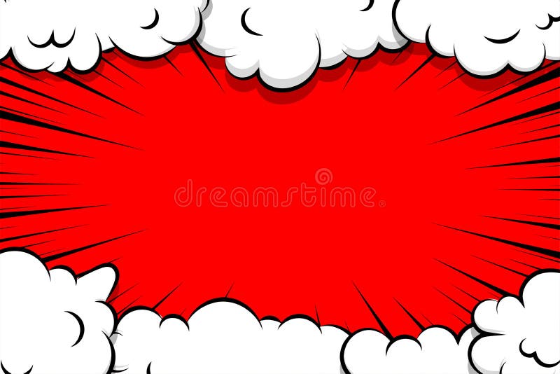 Pop Art Comic Book Strip Background Stock Vector - Illustration of ...