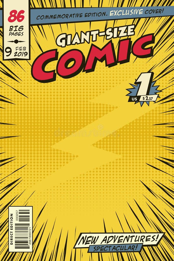 Editable Comic Book Cover Stock Illustrations – 1,404 Editable Comic ...