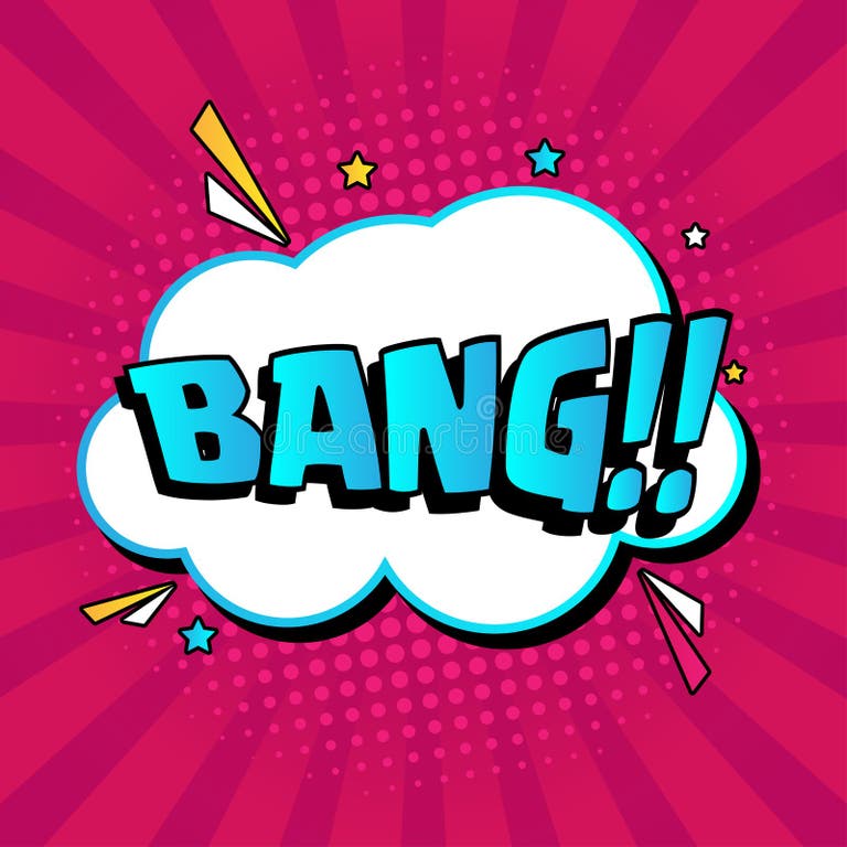 Comic Book Dialog Speech Bubble Halftone Print Texture Stock Vector ...