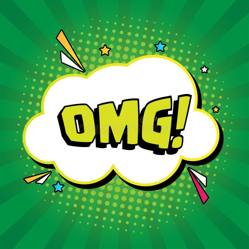 Comic Book Dialog Speech Bubble Halftone Print Texture Stock Vector ...