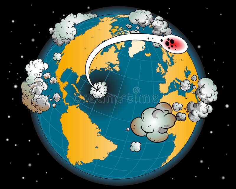 Comic book - Earth stock vector. Illustration of earth - 11770758