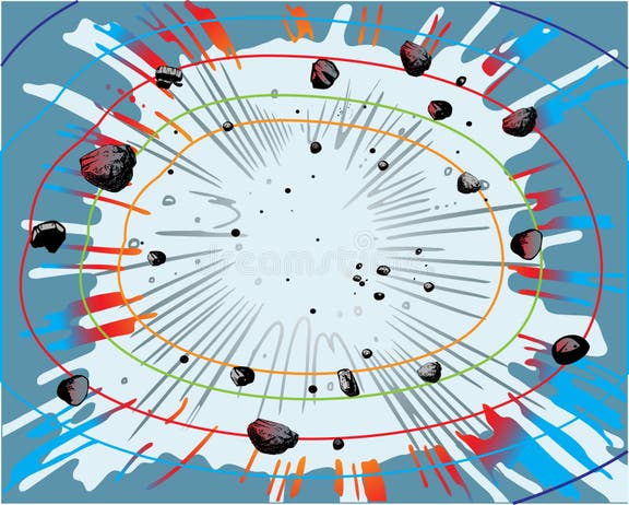 Comic book explosion stock vector. Illustration of cool - 13172403