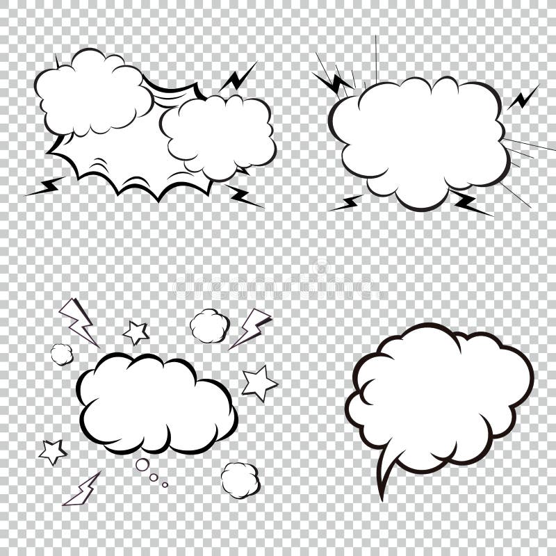 Comic Book Explosion, Bombs and Blast Set, Cartoon Fire Bomb, Bang and ...